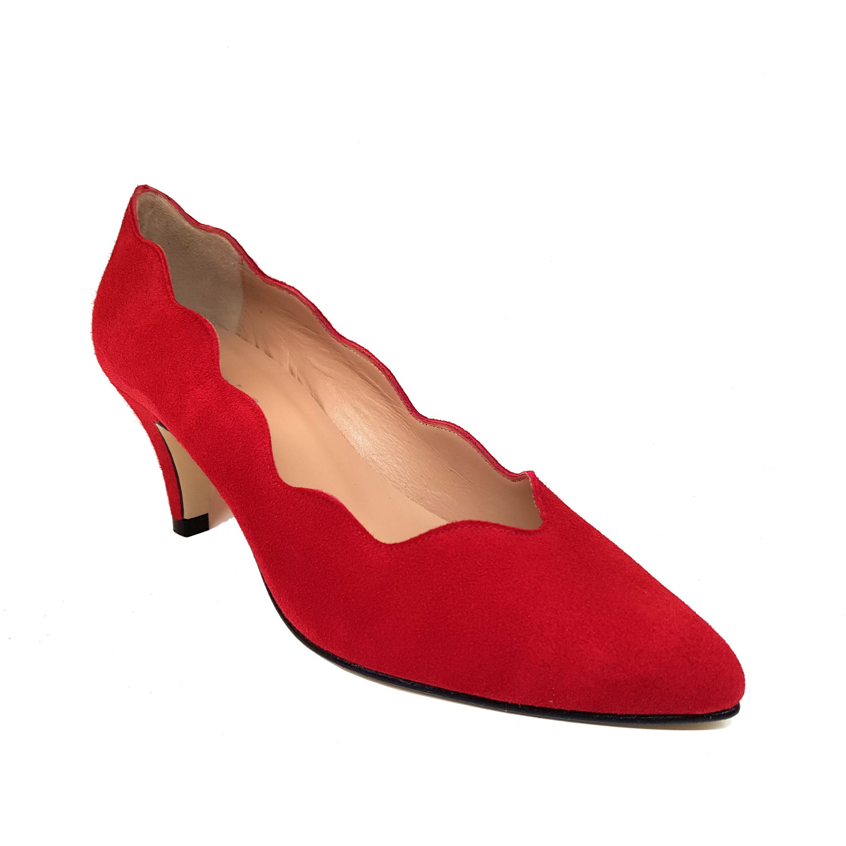 ISCOBA Piel Ante Rojo